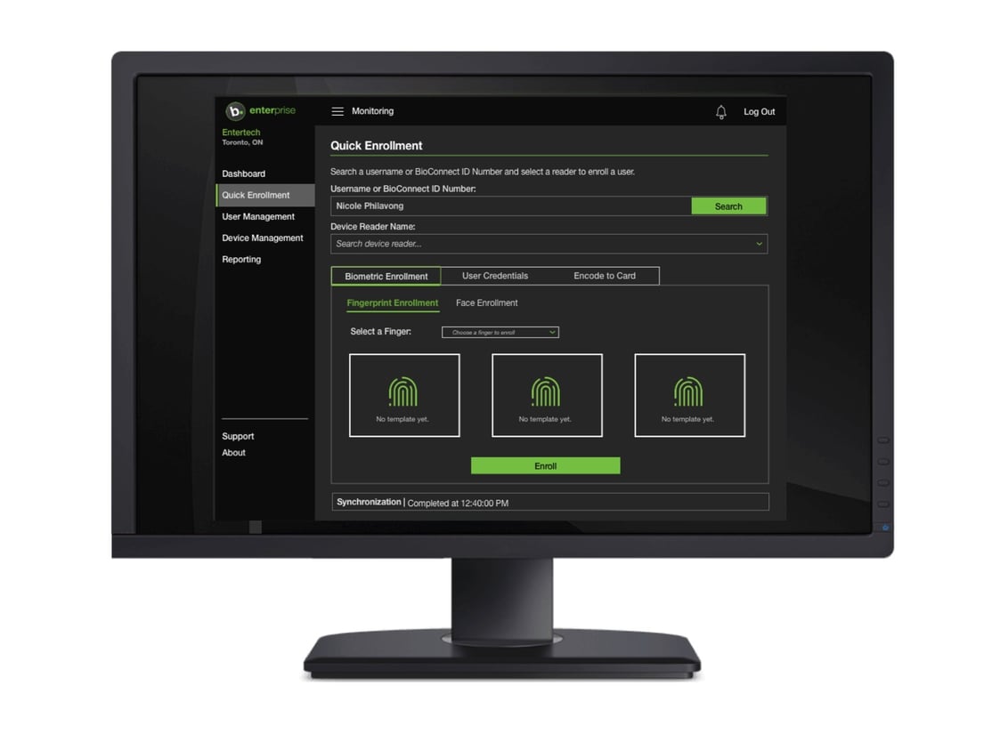 BioConnect for Data Centers